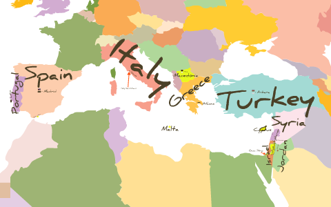 Shahar A's Mediterranean World Map by Shahar Amitay on Prezi