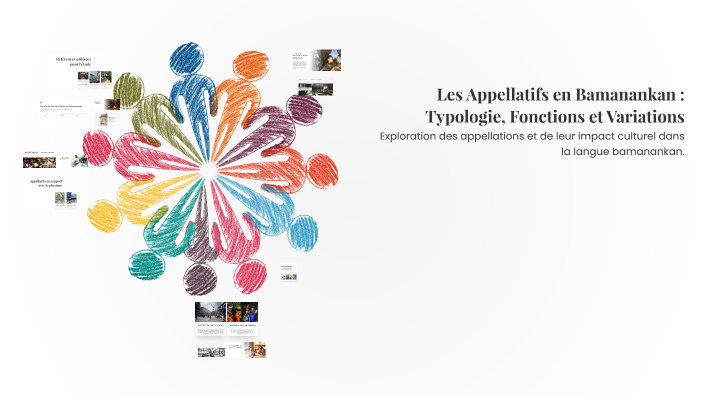 Les Appellatifs en Bamanankan : Typologie, Fonctions et Variations by ...