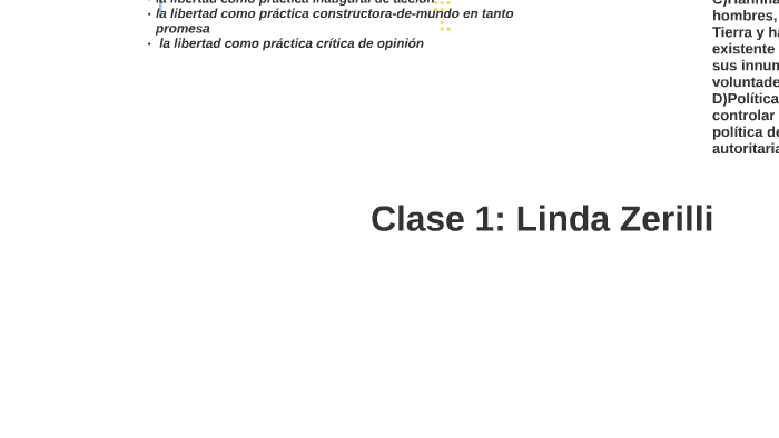 Linda Zerilli by Gisela Kozak Rovero on Prezi