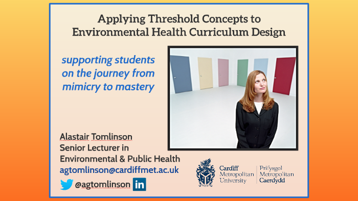 Applying Threshold Concepts to Environmental Health Curriculum Design ...