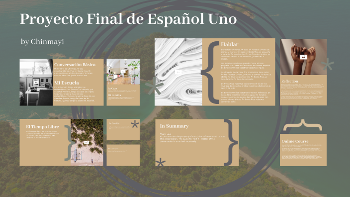Proyecto Final de Español Uno by C S on Prezi