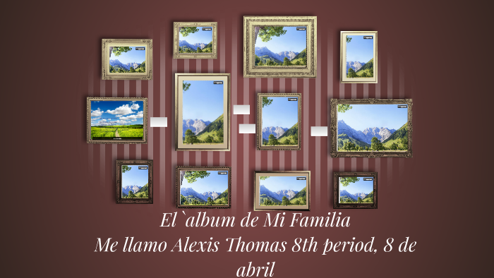 El `album de Mi Familia by alexis thomas on Prezi