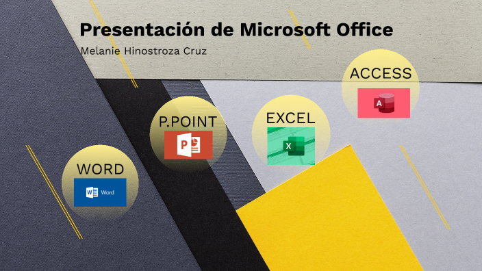 Presentación de Microsoft Office by Melanie Hinostroza on Prezi
