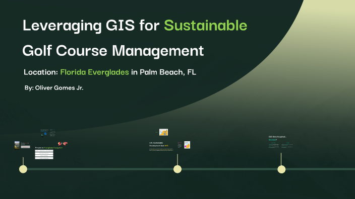 Leveraging GIS for Sustainable Golf Course Management by Oliver Gomes ...