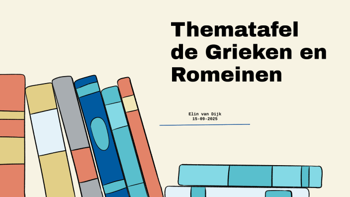 Mijn eerste boek over de oude Romeinen by Elin van Dijk on Prezi