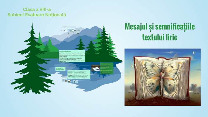 Mesajul și Semnificațiile Textului Liric by Carmen Lungu on Prezi