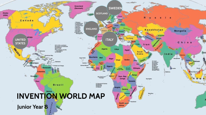 INVENTION WORLD MAP by Melanie Cárdenas on Prezi