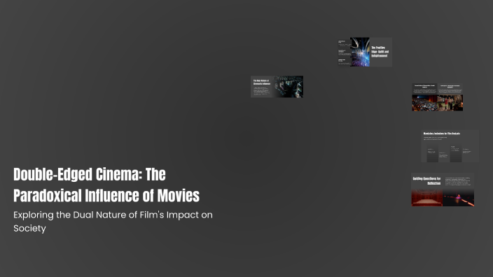 Double-Edged Cinema: The Paradoxical Influence of Movies by Dewan Naim ...