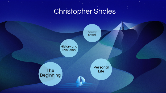 Christopher Latham Sholes by FABIAN TERRAZAS on Prezi