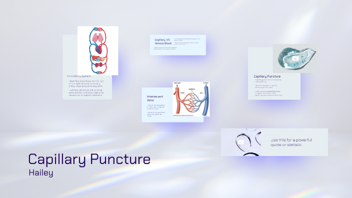 Capillary puncture by hailey garrigan on Prezi