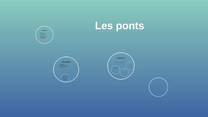 Les ponts by bonin justin on Prezi