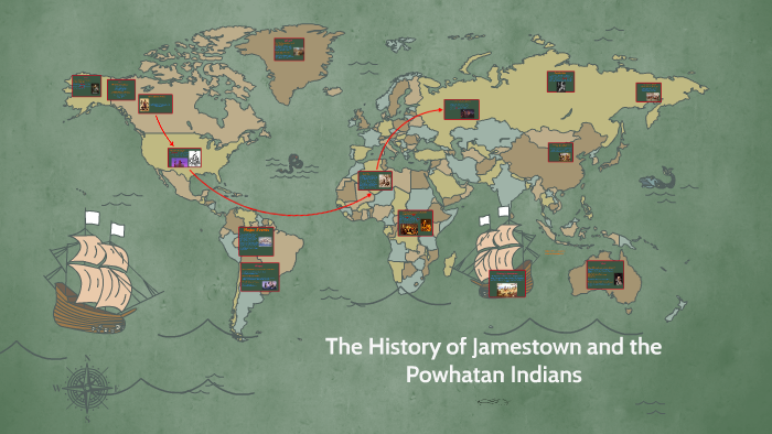 The history of the Jamestown and the Powhatan indians by Adam Clock on ...