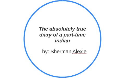 The absolutely true diary of a part-time indian by on Prezi