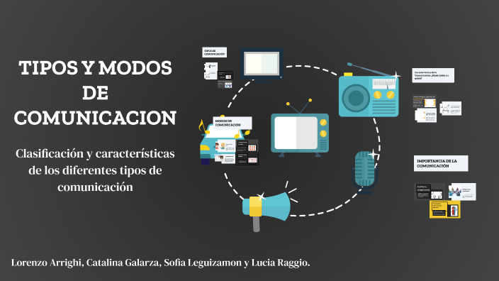 TIPOS Y MODOS DE COMUNICACION by Lorenzo Arrighi on Prezi