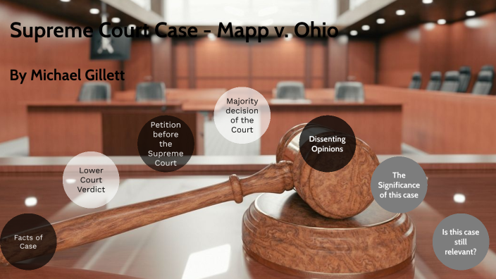 Supreme Court Case Project - Mapp v. Ohio by Michael Gillett on Prezi