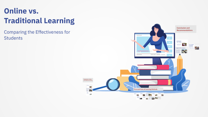 Online vs. Traditional Learning by Bella Bonilla on Prezi