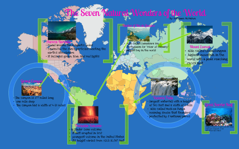 seven natural wonders of the world by Kathleen McMahon on Prezi