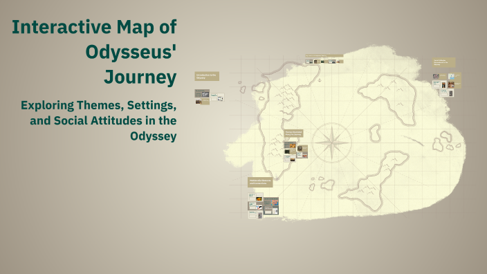 Interactive Map of Odysseus' Journey by Hala Khalil on Prezi