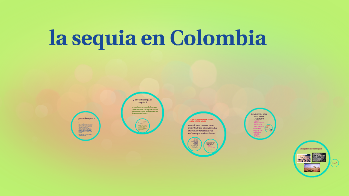 la sequia en colombia by Angie Pao