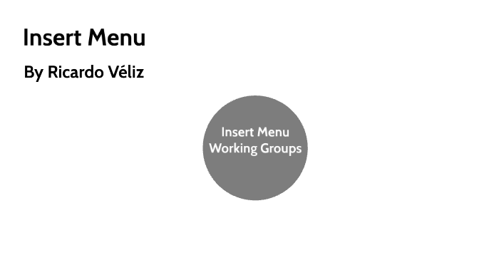 Powerpoint Insert Menu by Ricardo Andrés Véliz Salgado on Prezi