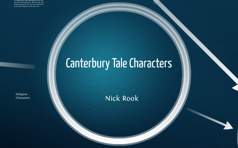 The Canterbury Tales Characters by nick rook on Prezi