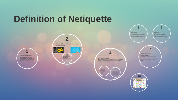 Definition of Netiquette by Seren Akcapınar on Prezi