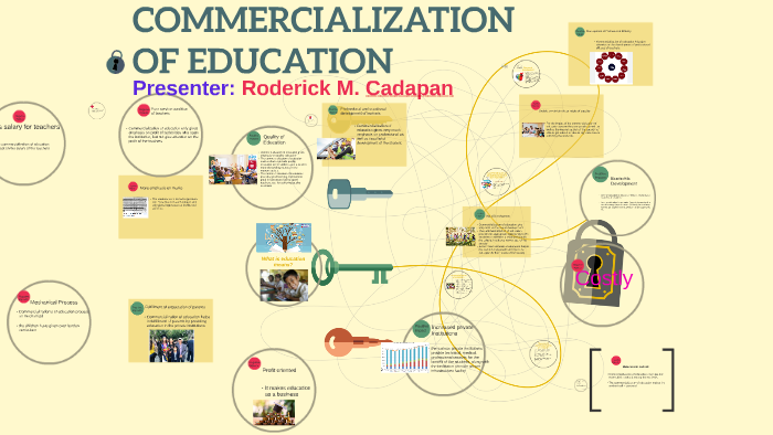 COMMERCIALIZATION OF EDUCATION by Roderick Cadapan on Prezi