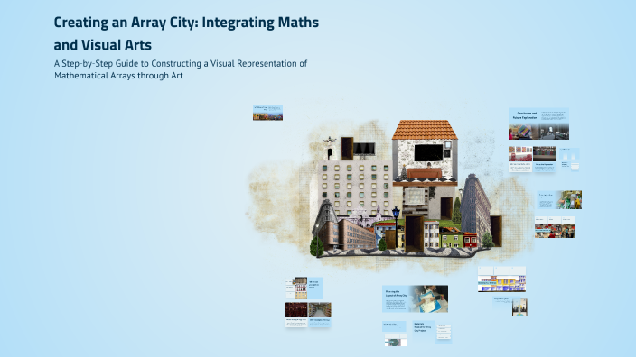 Creating an Array City: Integrating Maths and Visual Arts by Cara ...