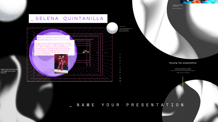 Selena Quintanilla by Benjamin Prouty on Prezi