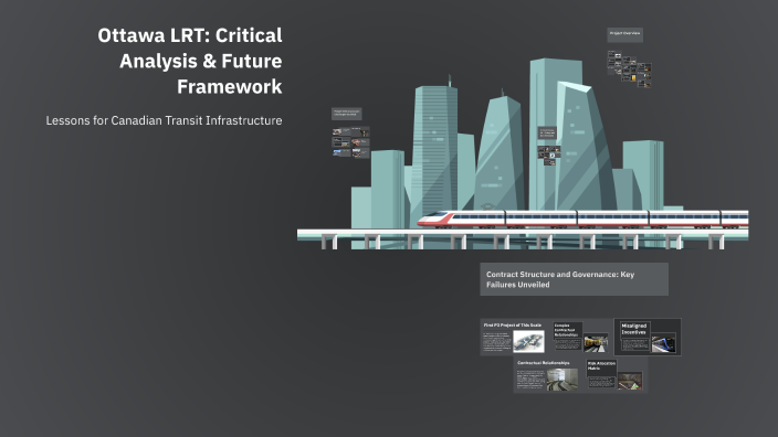 Ottawa LRT: Critical Analysis & Future Framework by Bizhan Azimi on Prezi