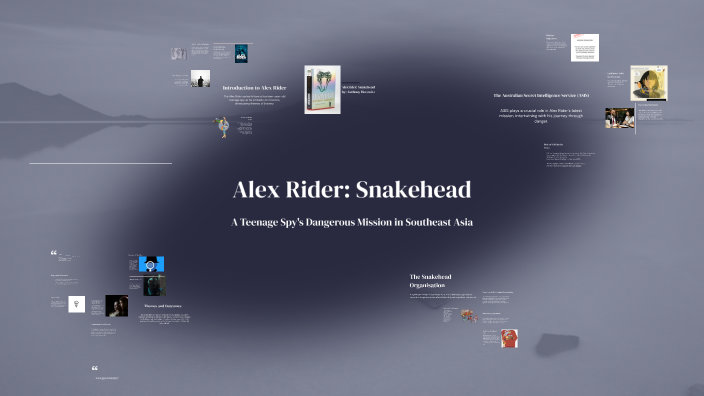 Alex Rider: Snakehead 8.1 Presentation! by Stephen Thompson on Prezi