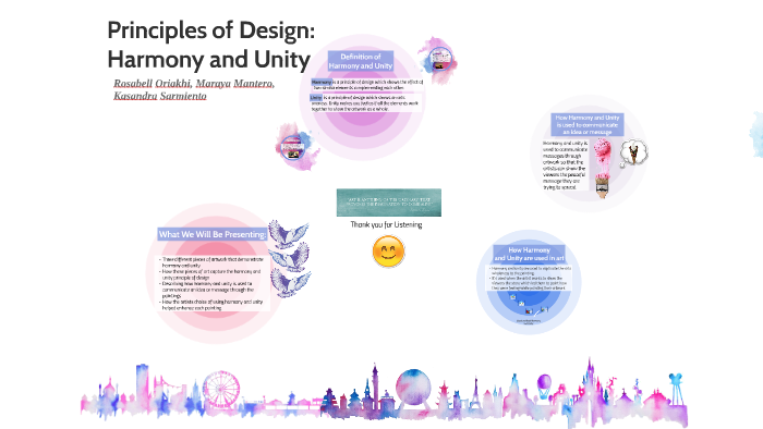 Principles of design: Harmony and Unity by Pika Lauren on Prezi