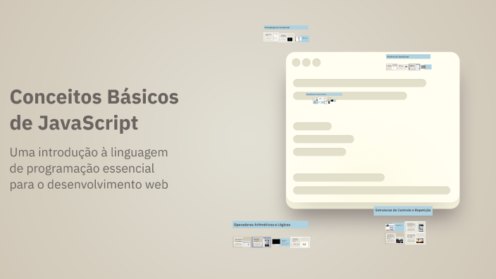 Conceitos Básicos de JavaScript by Gabriela Carrijo on Prezi