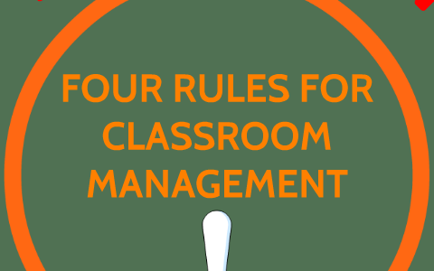 FOUR RULES FOR CLASSROOM MANAGEMENT by Catalina Yodato on Prezi