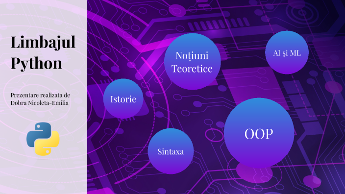 PyMl project by Emi Dobra on Prezi