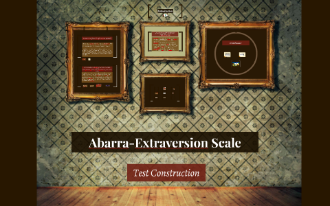 Abarra- Extraversion Scale by alice abarra on Prezi