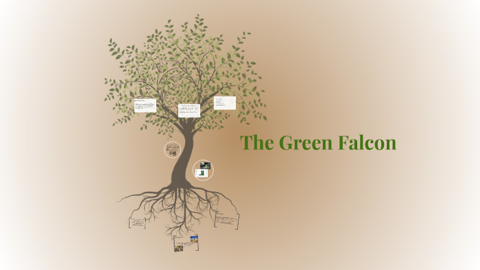 The Green Falcon by Tiffany Vlasenko