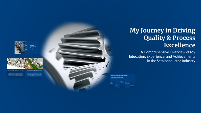 My Journey in Driving Quality & Process Excellence by praveen praveen T ...