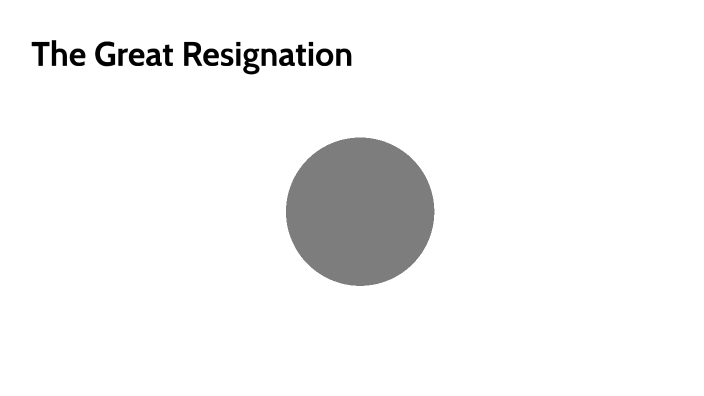 The Great Resignation By Vera Szabo On Prezi