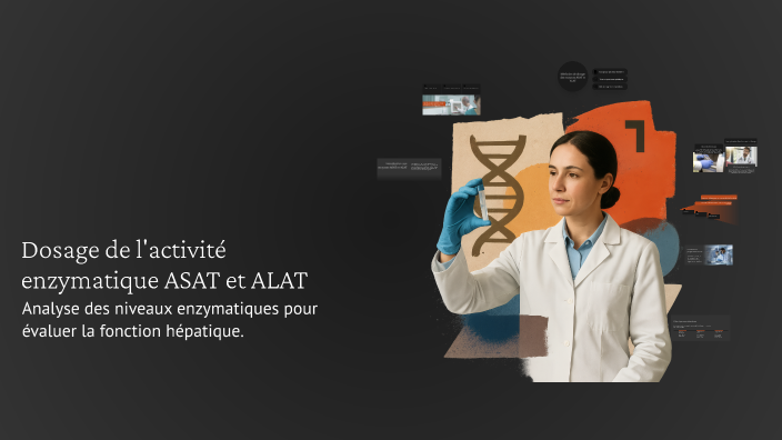 Dosage de l'activité enzymatique ASAT et ALAT by Cyrine Jellali on Prezi