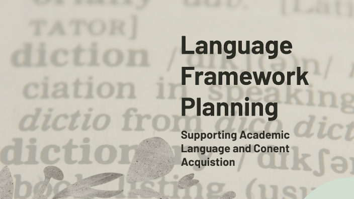 Language Framework Planning by Iris Rodriguez on Prezi