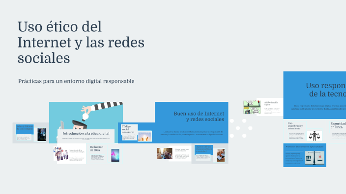Uso ético del Internet y las redes sociales by on Prezi