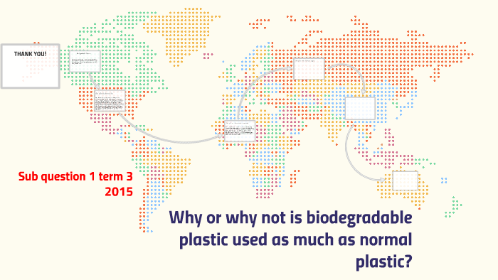 Why isn't biodegradable plastic used as much as normal plast by alex ...