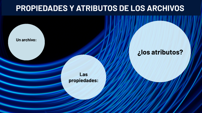 PROPIEDADES Y ATRIBUTOS DE LOS ARCHIVOS by ROGELIO ABRAHAM LECHUGA on Prezi
