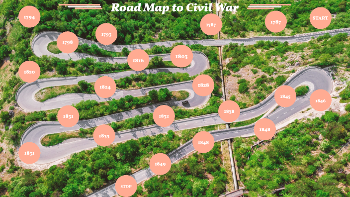 Road Map to Civil War by Allissa Chacon on Prezi