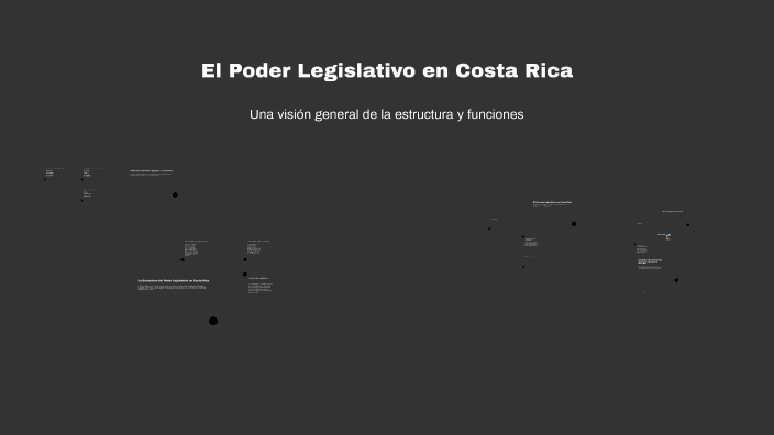 El Poder Legislativo en Costa Rica by Bryan Alfaro on Prezi