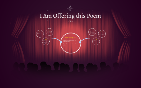 I Am Offering this Poem by Andrew Shegog on Prezi