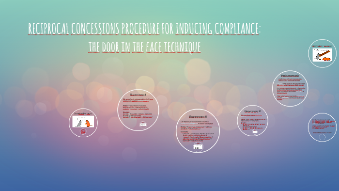 RECIPROCAL CONCESSIONS PROCEDURE FOR INDUCING COMPLIANCE: by Honorata ...