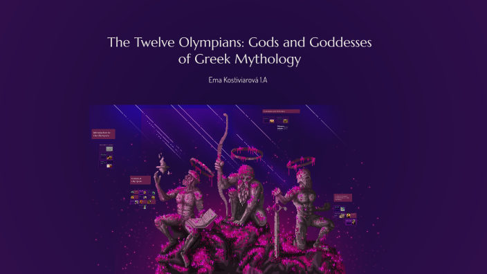 The Twelve Olympians: Gods and Goddesses of Greek Mythology by Ema ...