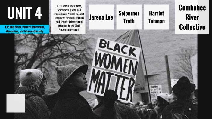 4.13 The Black Feminist Movement, Womanism, and Intersectionality by ...
